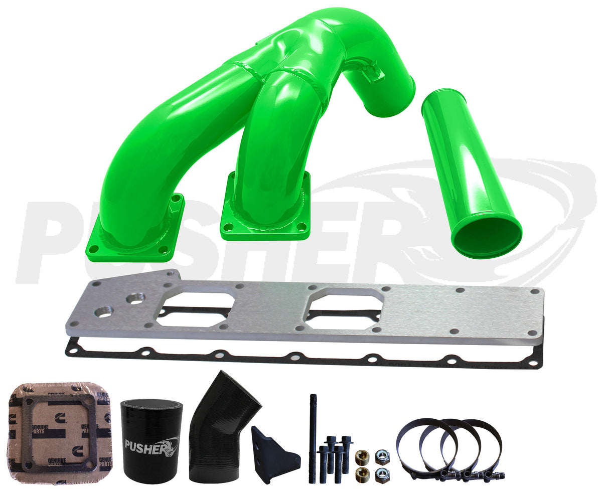 94-98 Cummins 5.9 12v Pusher Intakes Mega Twin Intake System – RPI Diesel