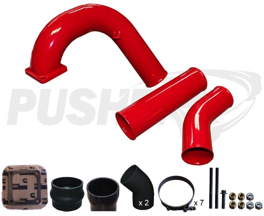 94-96 Cummins 5.9 12v Pusher Intakes Mega 3.5" Intake System – RPI Diesel