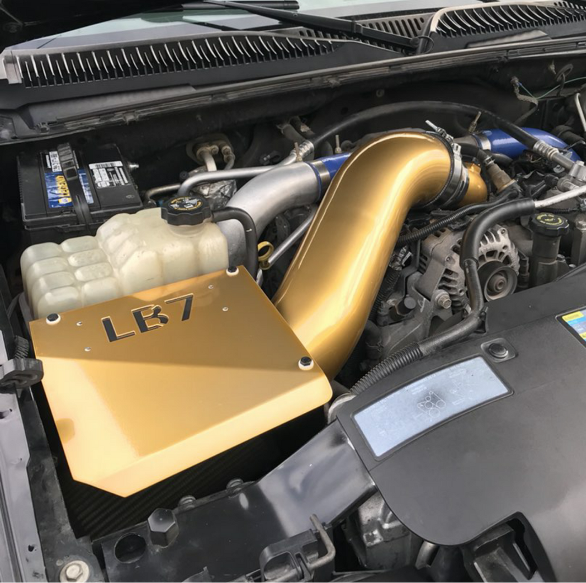 01-04 Duramax LB7 5" RPI Diesel Stage 3 Intake For Stock MAF